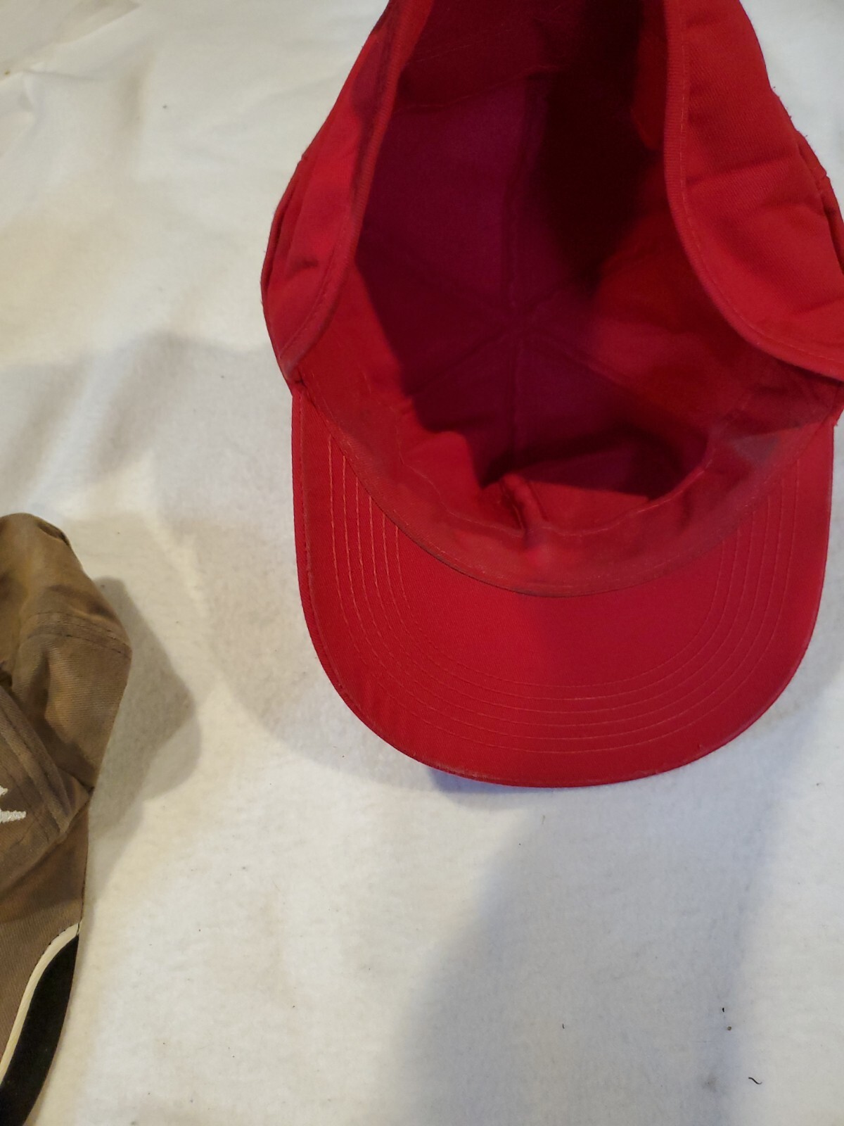 Vtg CENEX LAND O LAKES COOP Patch Red Snapback Hat Trucker Cap USA ...