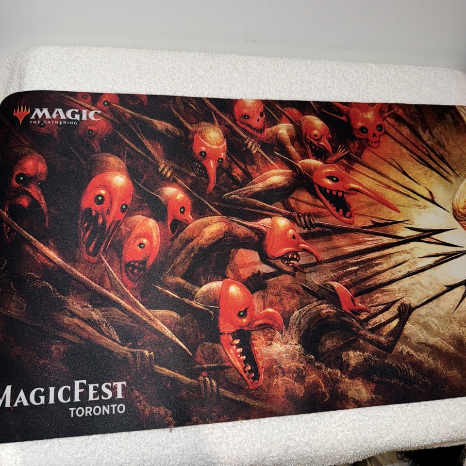 Seb McKinnon MTG Playmat *Bedevil* Magicfest Toronto 2019 Ultra PRO | eBay