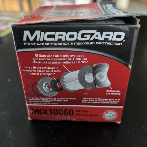 Microguard Mgl10060 Oil Filter Replaces 57060 Ph10060 Pf48 Gl12222 | eBay
