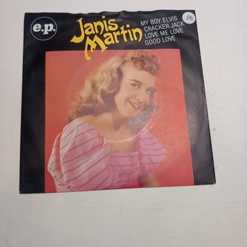 Janis Martin My Boy Elvis EP 7 Inch RCA Rock Roll Vinyl Record | eBay UK
