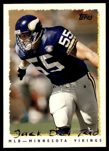 1995 Topps #120 Jack Del Rio Minnesota Vikings | eBay