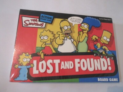 2005 The Simpsons action board game Lost and Found! NIP | eBay