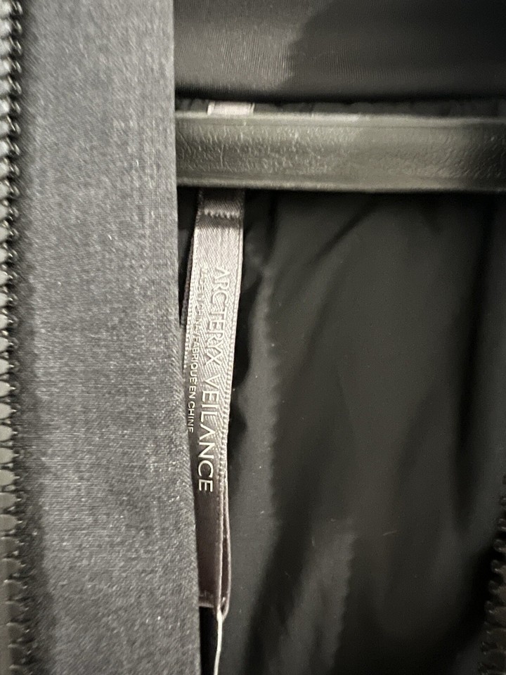 Veilance Arcteryx Monitor Down Insulated Tech Wool Coat Men’s XL Black ...