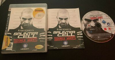 Tom Clancy's Splinter Cell Double Agent PS3 PlayStation 3 PAL SPANISH ...