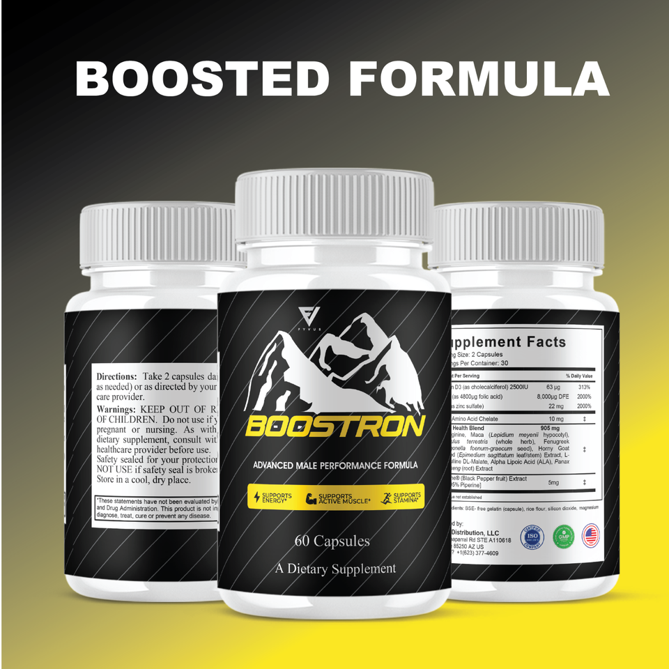 Boostron Supplement, Bostron Max Performance Capsules (60 Capsules) | eBay