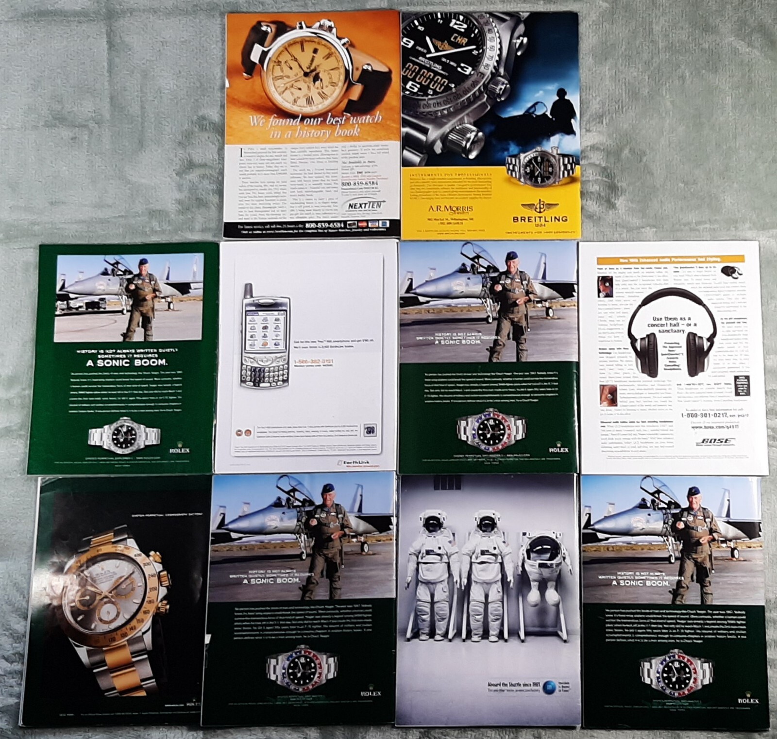 Smithsonian Air and Space Magazine Lot of (10) For Years 2002, 2004 ...