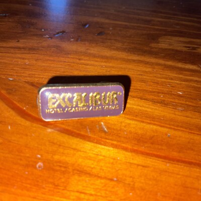 Las Vegas Casino Pin - Excalibur | eBay