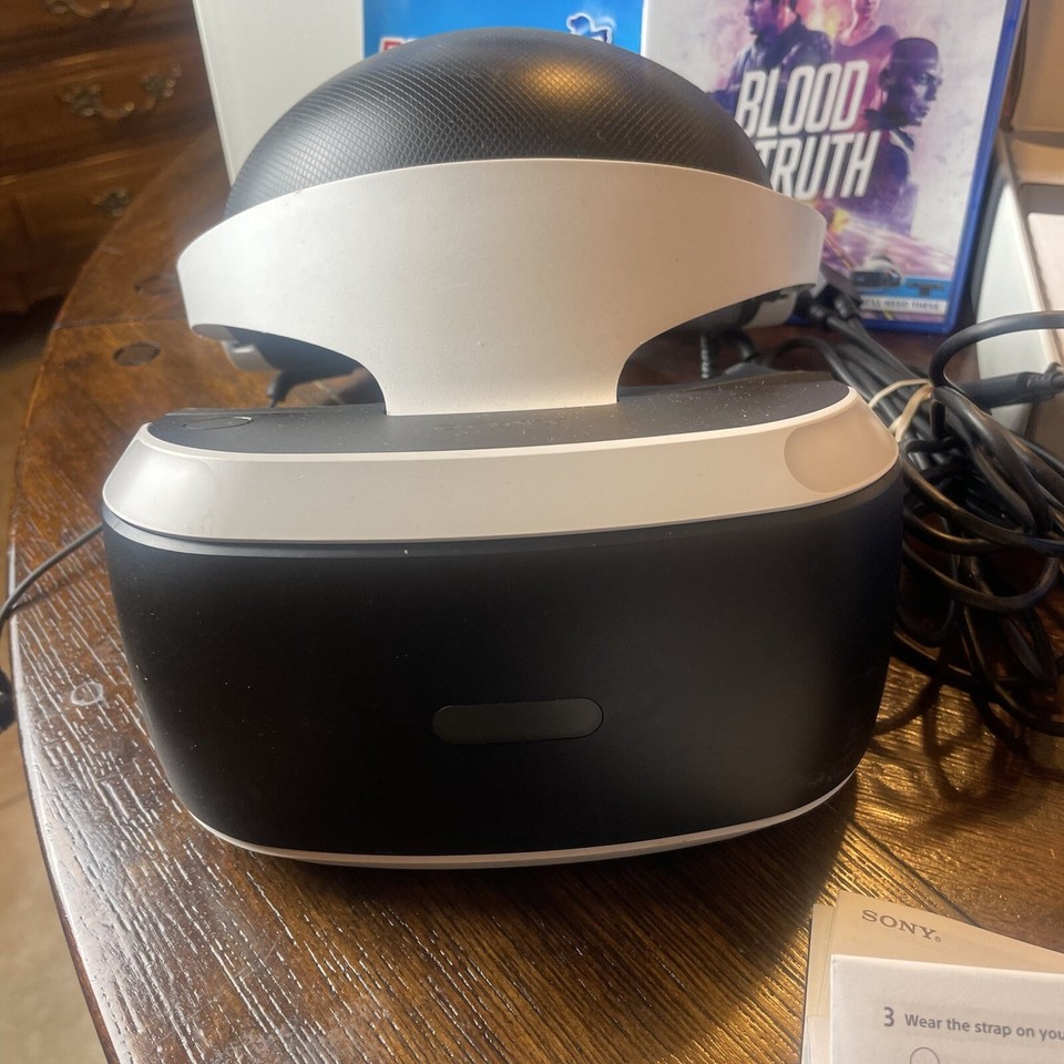 Sony PlayStation VR PSVR CUH-ZVR2 Bundle Blood & Truth, Golf CIB +10 VR ...