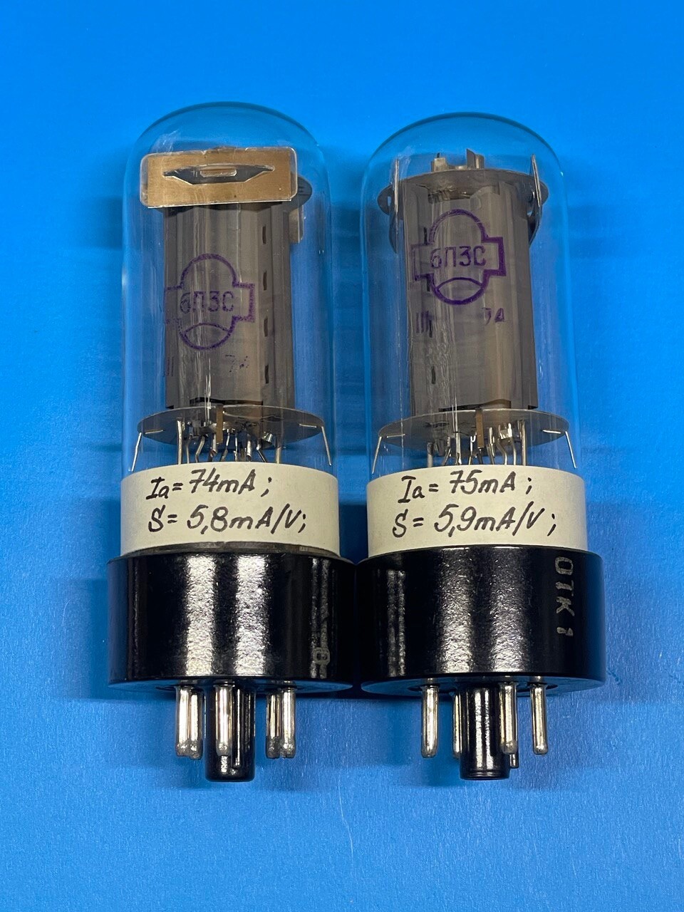 MATCHED PAIR 6P3S (6L6, 6L6GT, 6П3С) OUTPUT BEAM TETRODE / NEW / SHIPS ...