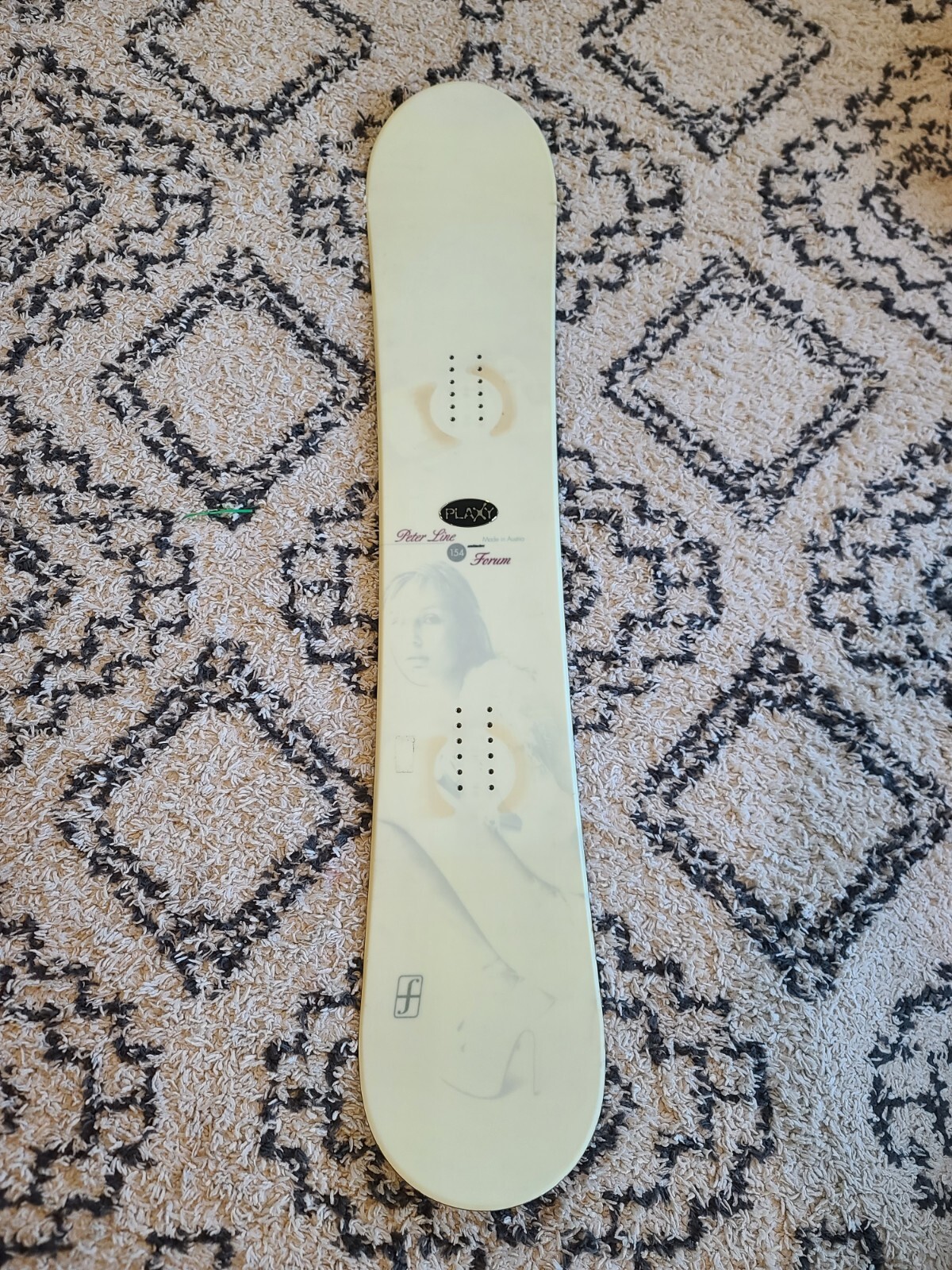 Forum Peter Line Pro Model 154cm Snowboard Lady In Heels | eBay