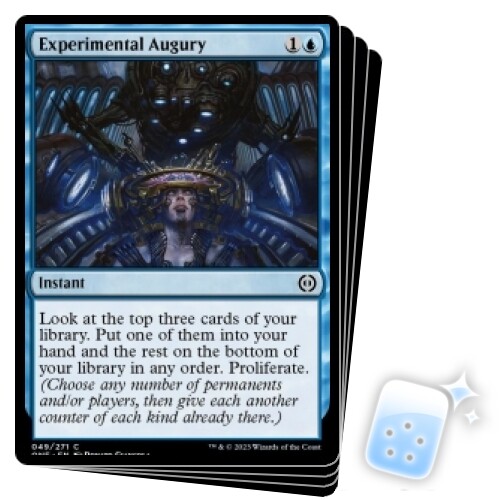 EXPERIMENTAL AUGURY X4 Phyrexia: All Will Be One ONE Magic MTG MINT ...