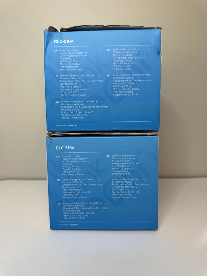 REOLINK 3 Camera bundle RLC-510A, Lumus, White - All New | eBay