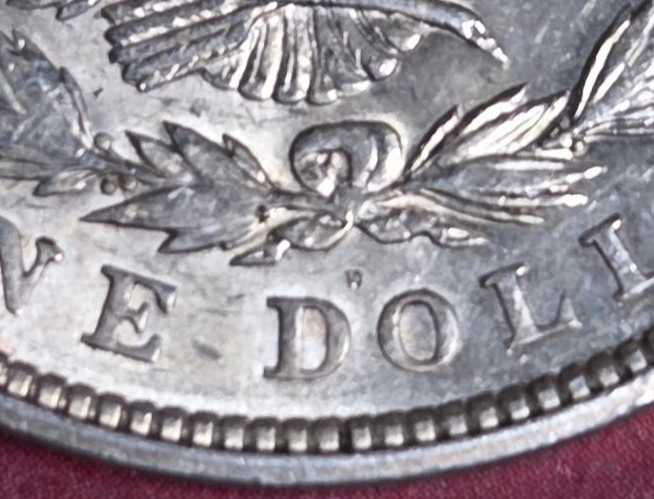 BEAUTIFUL MICRO "D" 1921-D MORGAN SILVER DOLLAR AU++ COLLECTOR GRADE | eBay