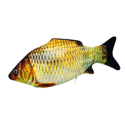 Flopping Fish Cat Toy Realistic Relieve Boredom USB Rechargeable Plush ...
