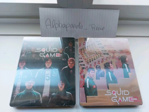 Netflix Squid Game Staffel 1 & 2 Blu-ray Steelbook Edition (Neu & OVP ...