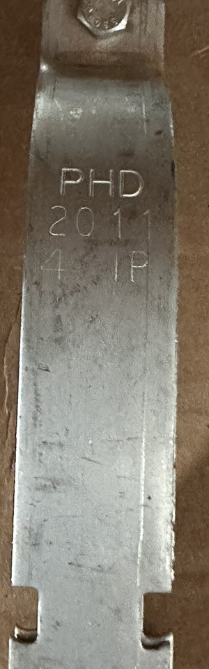 4” Stainless Steel Strut Straps/Clamps stainless steel New Price Each ...