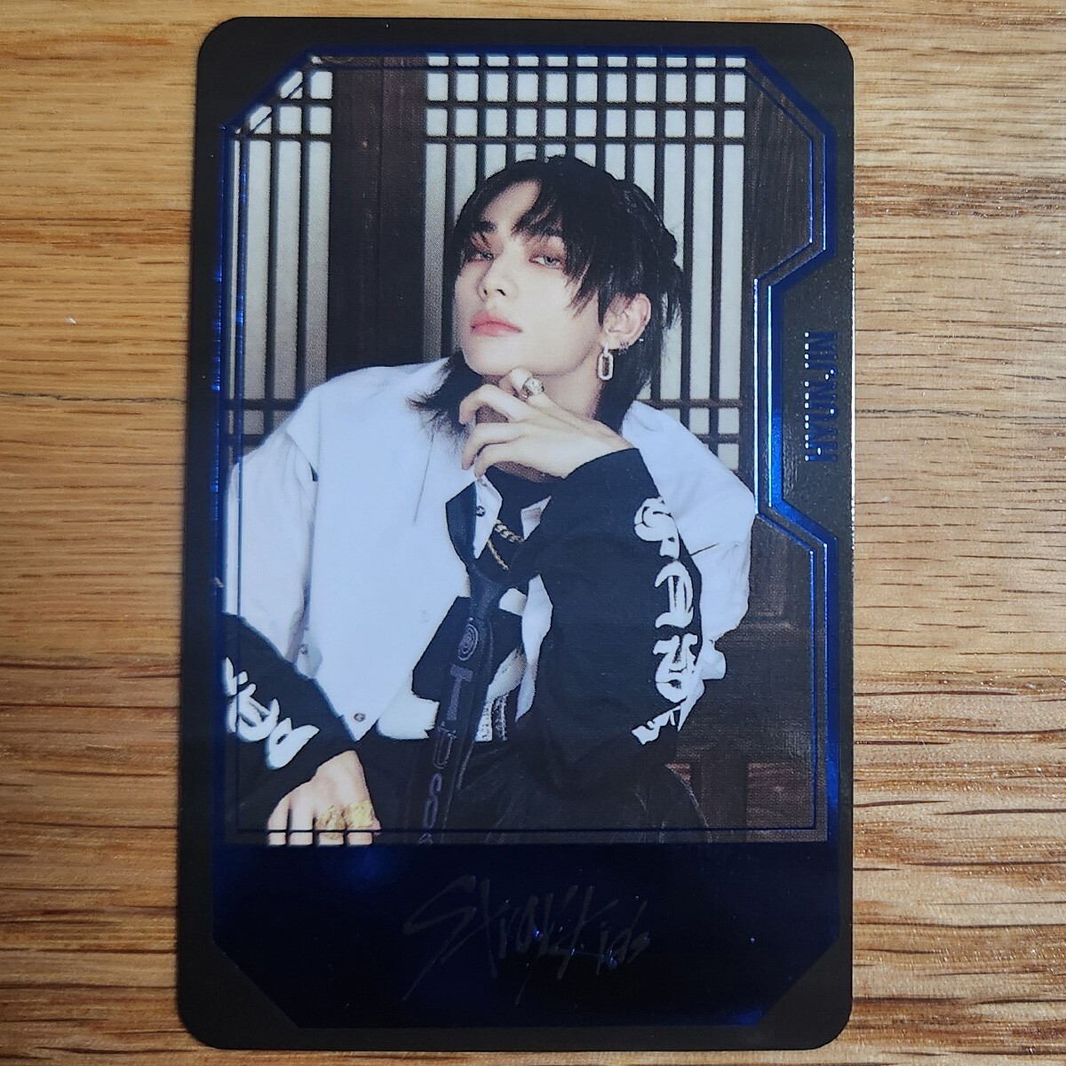 Hyunjin Official Trading Card Photocard Stray Kids Hop Hiptape Ver ...