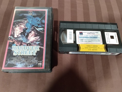 Hanover Street VHS Harrison Ford Rca Columbia Pictures | eBay