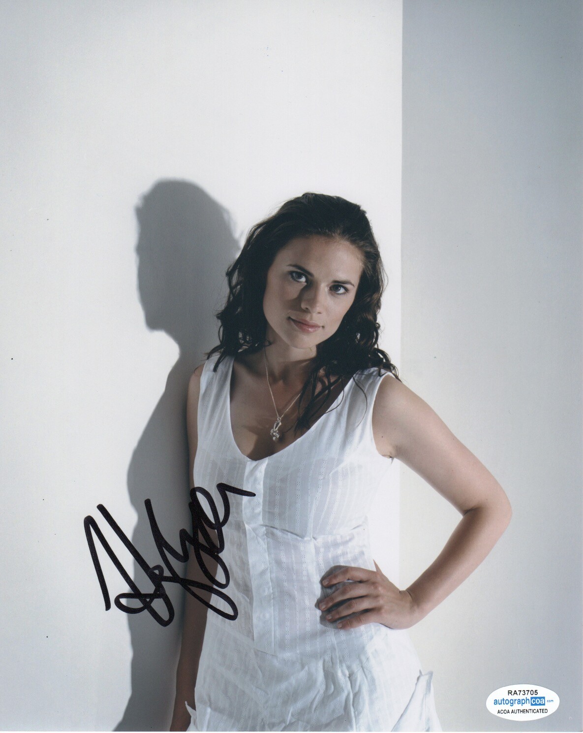 Hayley Atwell Sexy Autographed Signed 8x10 Photo ACOA | eBay