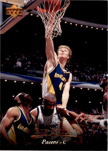 1995-96 Upper Deck Rik Smits . Indiana Pacers #18 | eBay