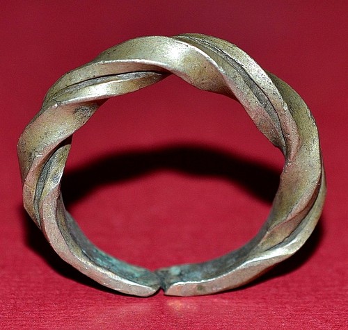 Antique African Tuareg Ethnic Metal Tribal Ring From Niger, Africa ...