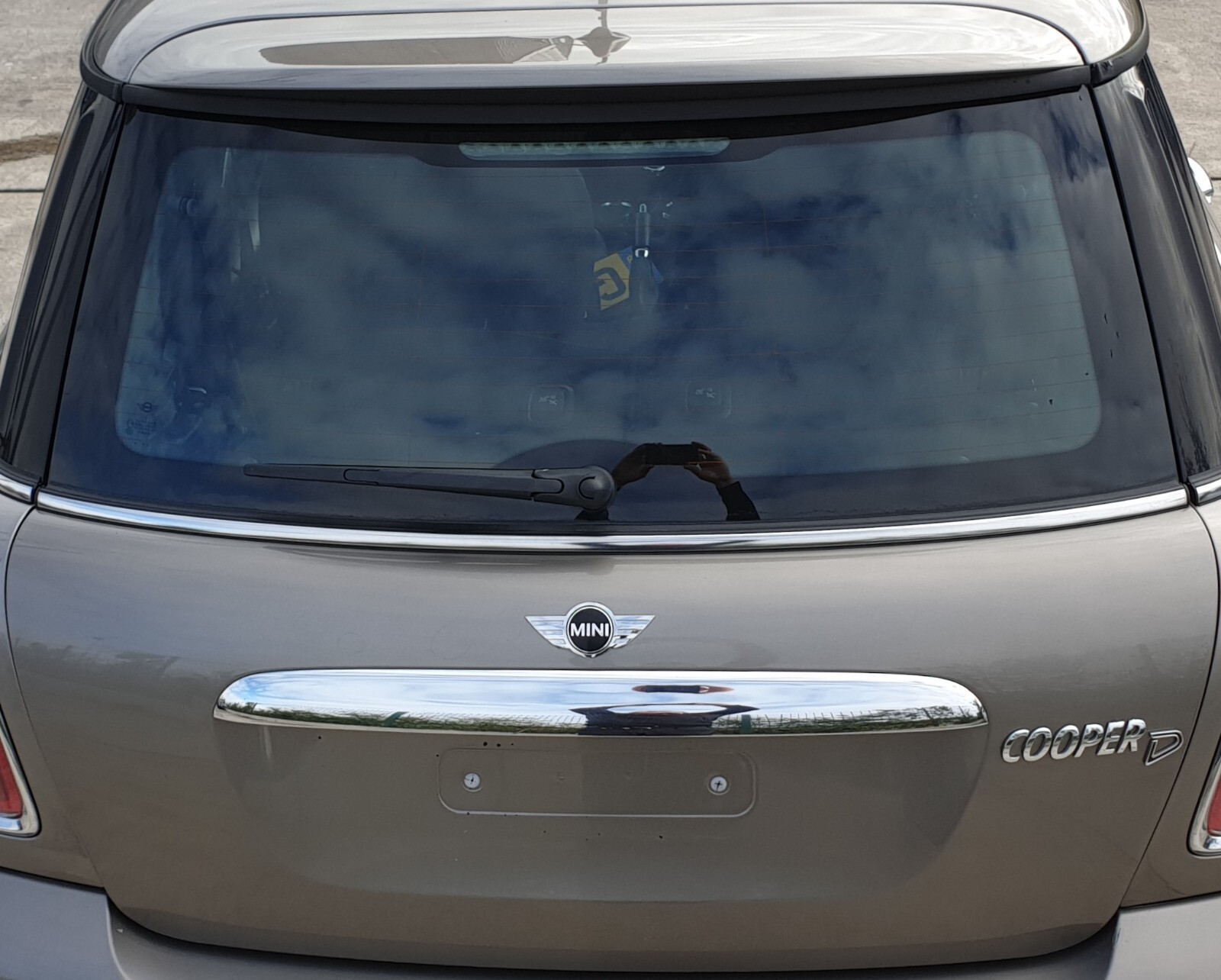 Mini Cooper R56 LCi 2006-15 Tailgate Bootlid Panel with Glass Velvet ...