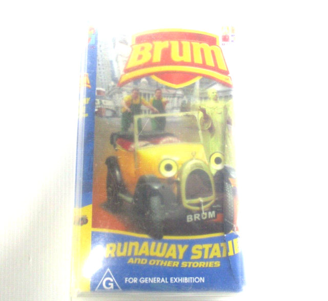Brum - Runaway Statue & Other Stories RARE Video VHS PAL 2002 VGC Post ...