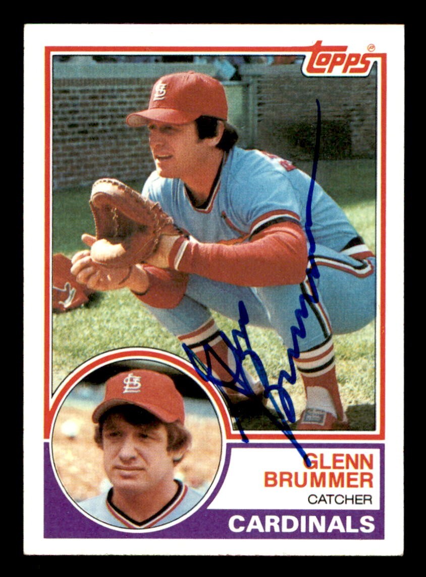 1983 Topps Baseball #311 Glenn Brummer Signed Autograph (No COA) | eBay