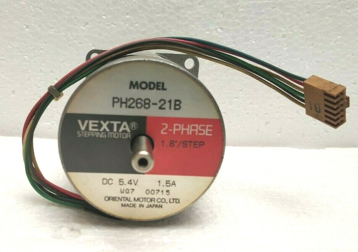 Oriental Motor Vexta PH268-21B Stepping motor, 2-Phase, 1.8 Deg/Step, 5.4VDC | eBay Australia