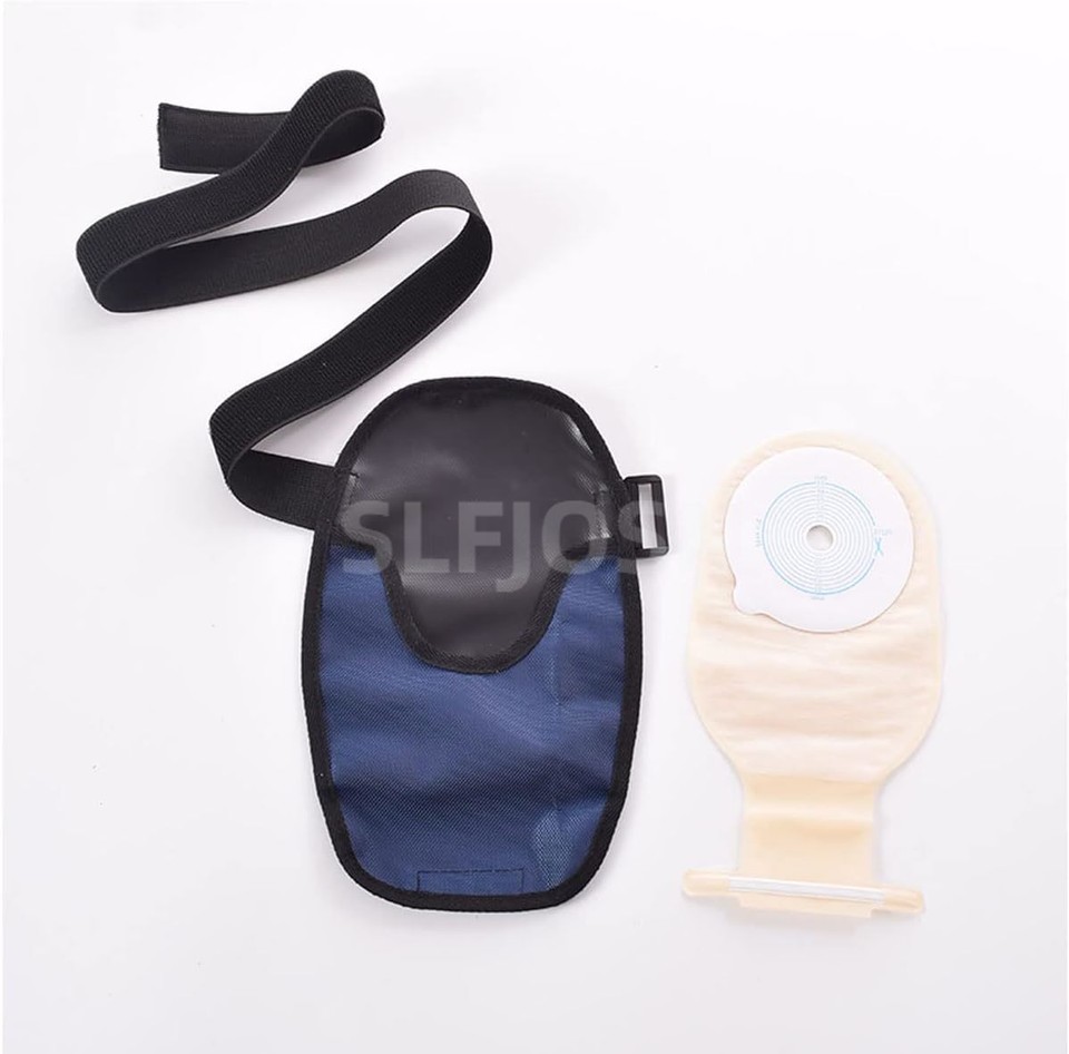 1Pack Waterproof Ostomy Bag Covers Adjustable Universal Stoma Pouch ...