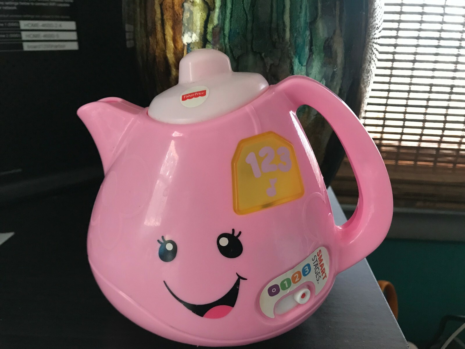 FISHER PRICE MUSICAL SAY PLEASE LAUGH & LEARN REPLACEMENT TALKING TEA ...