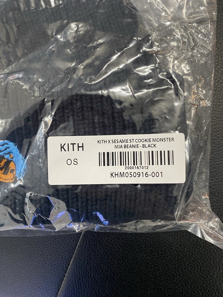 Kith Sesame Street Cookie Monster Mia Beanie | eBay