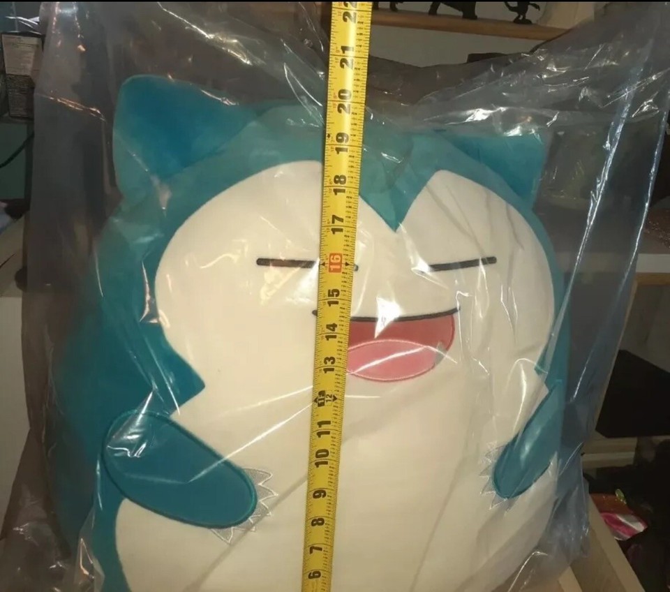 SNORLAX SQUISHMALLOW 20” INCH - IN HAND AND SHIPS ASAP | eBay