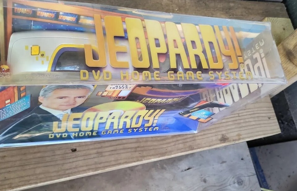 Sealed Jeopardy DVD Home Game System Family Game Night Quiz Show 1-3 ...