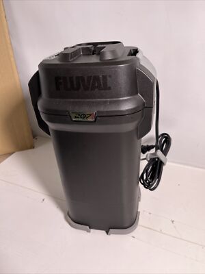 FLUVAL 207 PERFORMANCE CANISTER FILTER - UP TO 45 GALLON/VIEW PHOTOS | eBay