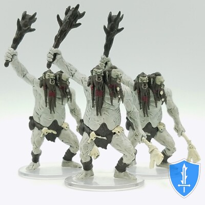 Ettin x3 - Elemental Evil #27 D&D Miniature | eBay