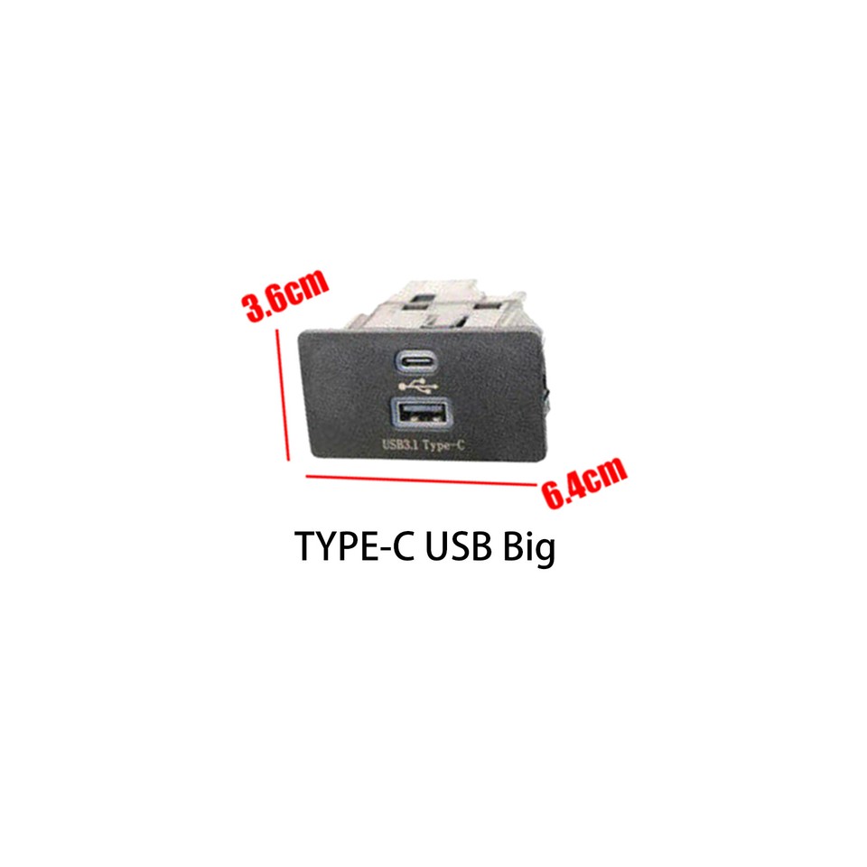 For SYNC 3 Ford USB+Type-C USB-C Multimedia Module Interface Hub | eBay