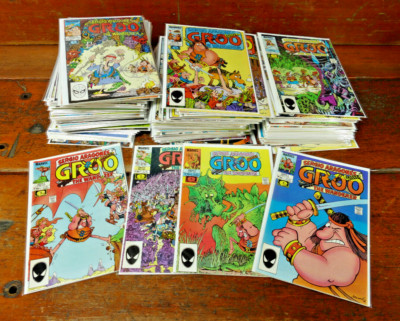 GROO THE WANDERER Sergio Aragones Complete Marvel Epic Comics Run ...
