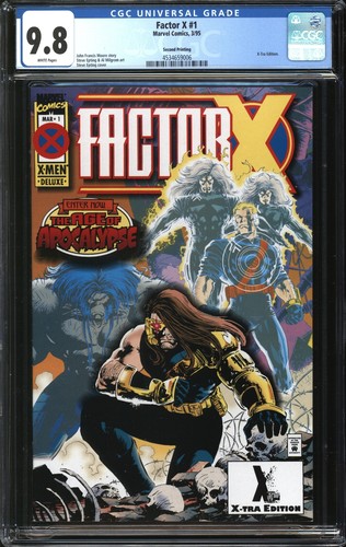 Factor X (1995) #1 Second Printing CGC 9.8 NM/MT | eBay