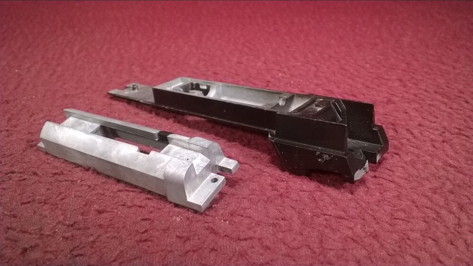 HO BACHMANN CLASS 9F 2-10-0 STEAM LOCOMOTIVE - DIECAST CHASSIS 2-PART ...