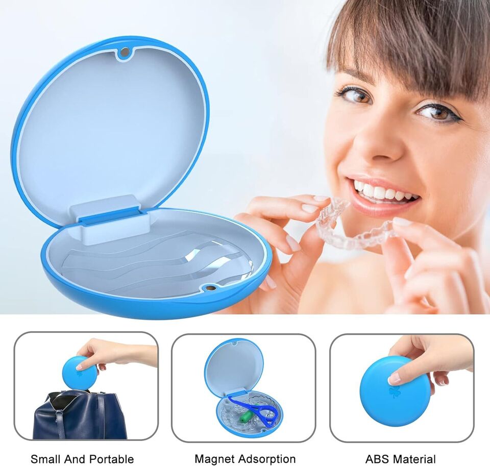 Retainer Case Orthodontic Braces Denture Aligner Container for ...