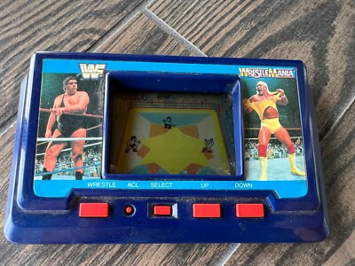 WWF Wrestle Mania Acclaim (1989) Retro Handheld Games