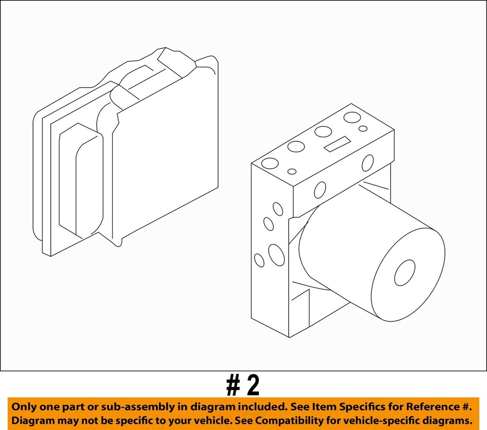 FORD OEM 2009 F-150 Electrical Abs Components-Control Module 9L3Z2C219H ...