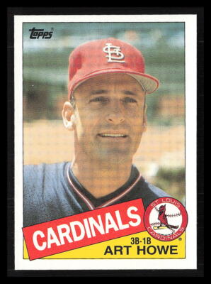 Art Howe 1985 Topps #204 St. Louis Cardinals | eBay