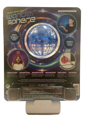 Hover Ball Wonder Sphere Magic Hover Ball Tricks Stunts. New In Package ...