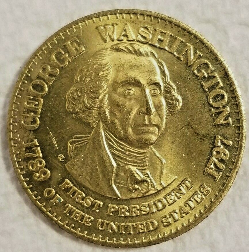 Vintage US President 1 Inch Coin Token George Washington | eBay
