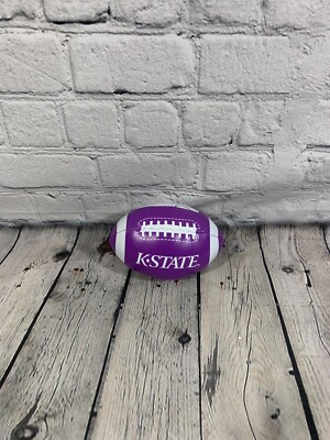 Vintage Kansas State Wildcats Small Memorabilia Toy plastic Football | eBay