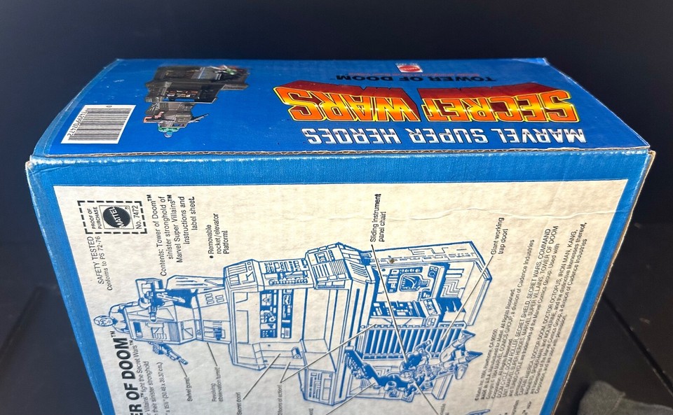 Marvel Superheroes Secret Wars Tower of Doom 1984 Mattel New Sealed | eBay