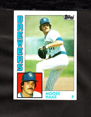 Baseball Card - Moose Haas - Brewers - Topps - 1984 - #271 | eBay