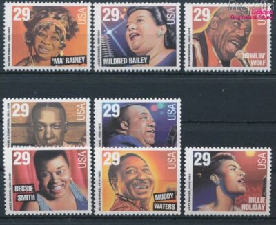 Briefmarken USA 1994 Mi 2492-2499 postfrisch Musik (10348672 | eBay.de